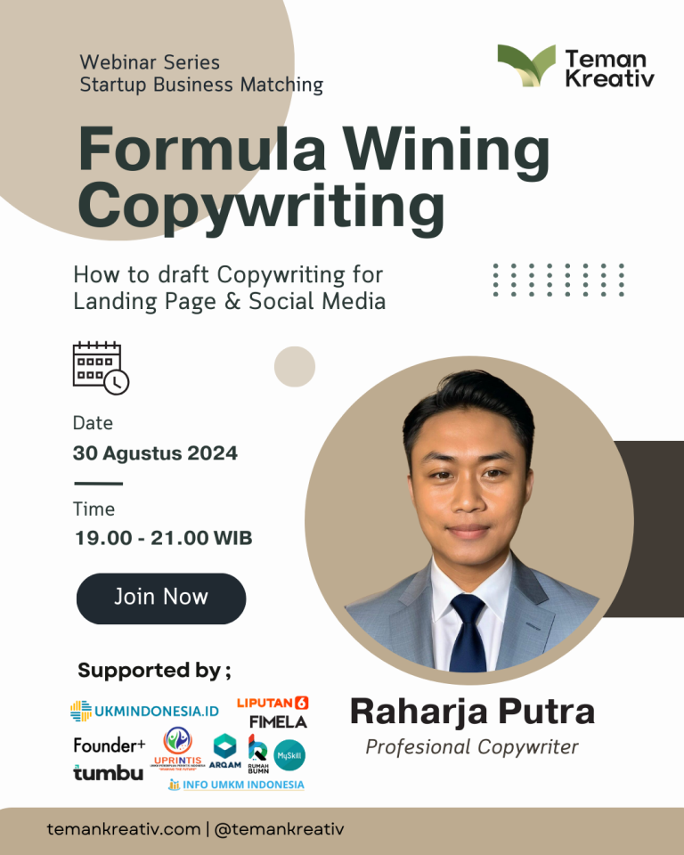 Webinar Series – TEMANKREATIV